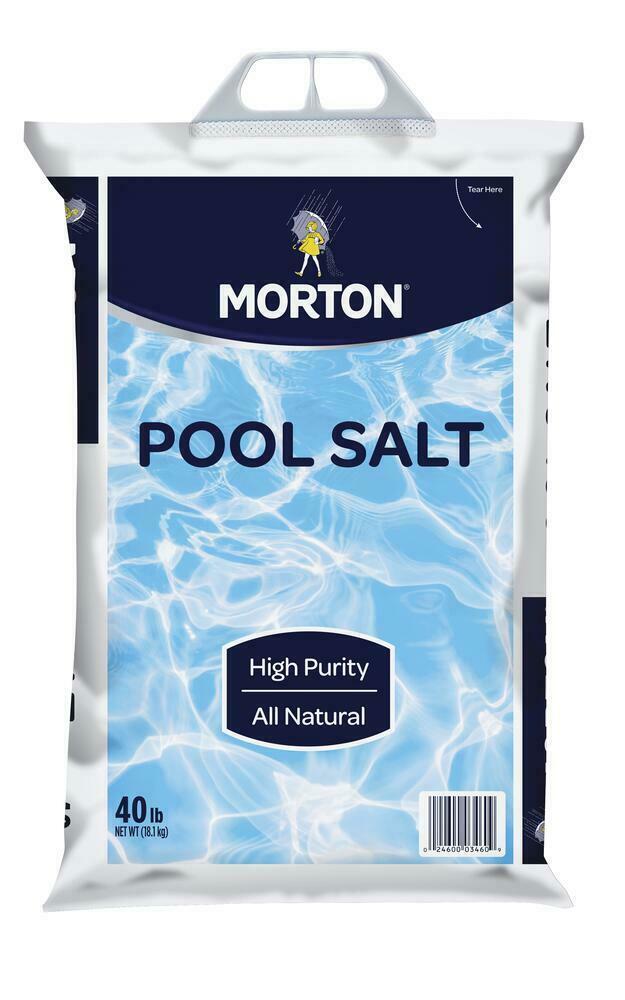 All Natural Pool Salt - 40 lb/Bag - Pool Chemicals & Clarifiers