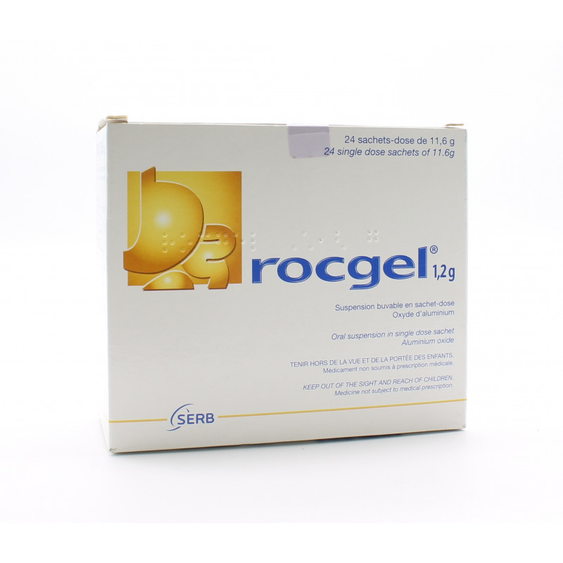 Rocgel 1,2g-Drinkable Suspension For Stomach Pain & Heartburn-Pack Of ...