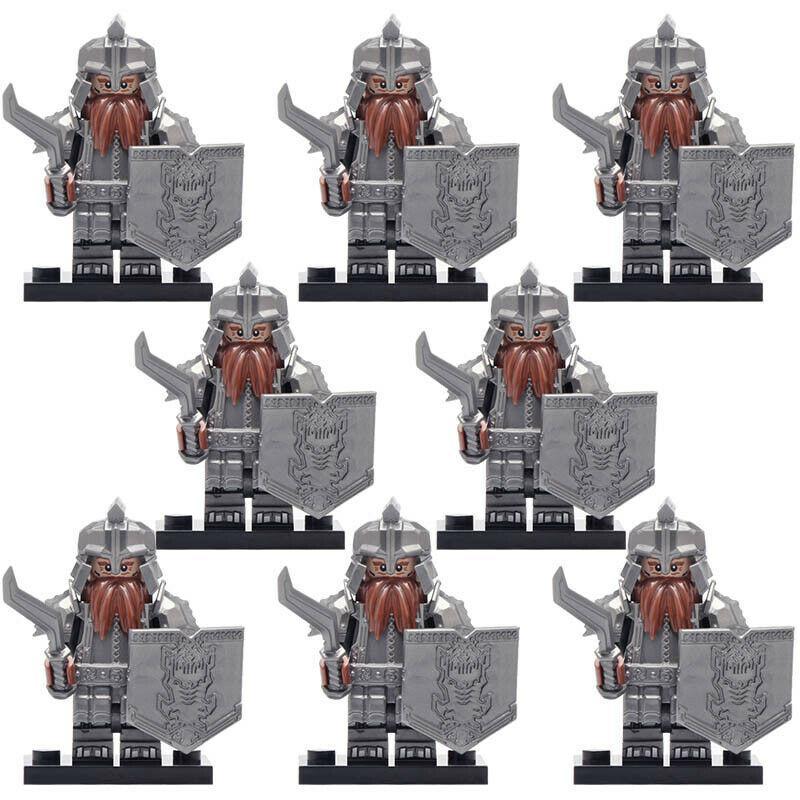 32Pcs/set Dain Ironfoot The Dwarf army The Hobbit Lord Of The Rings ...