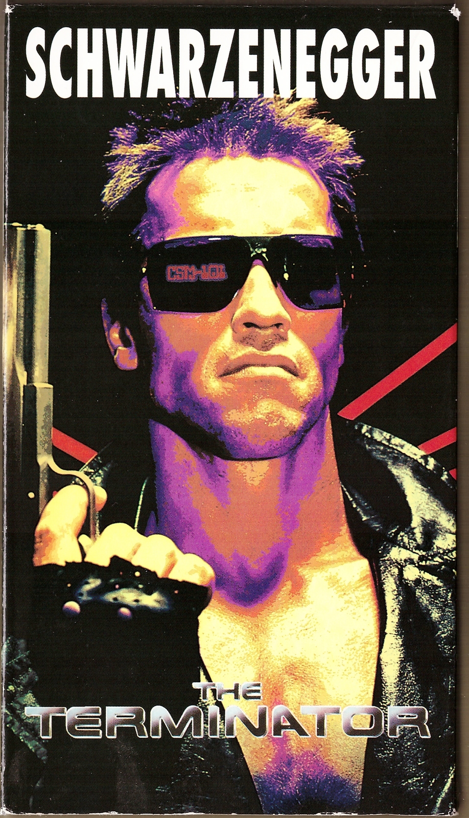 The Terminator VHS Arnold Schwarzenegger Linda Hamilton Michael Biehn ...