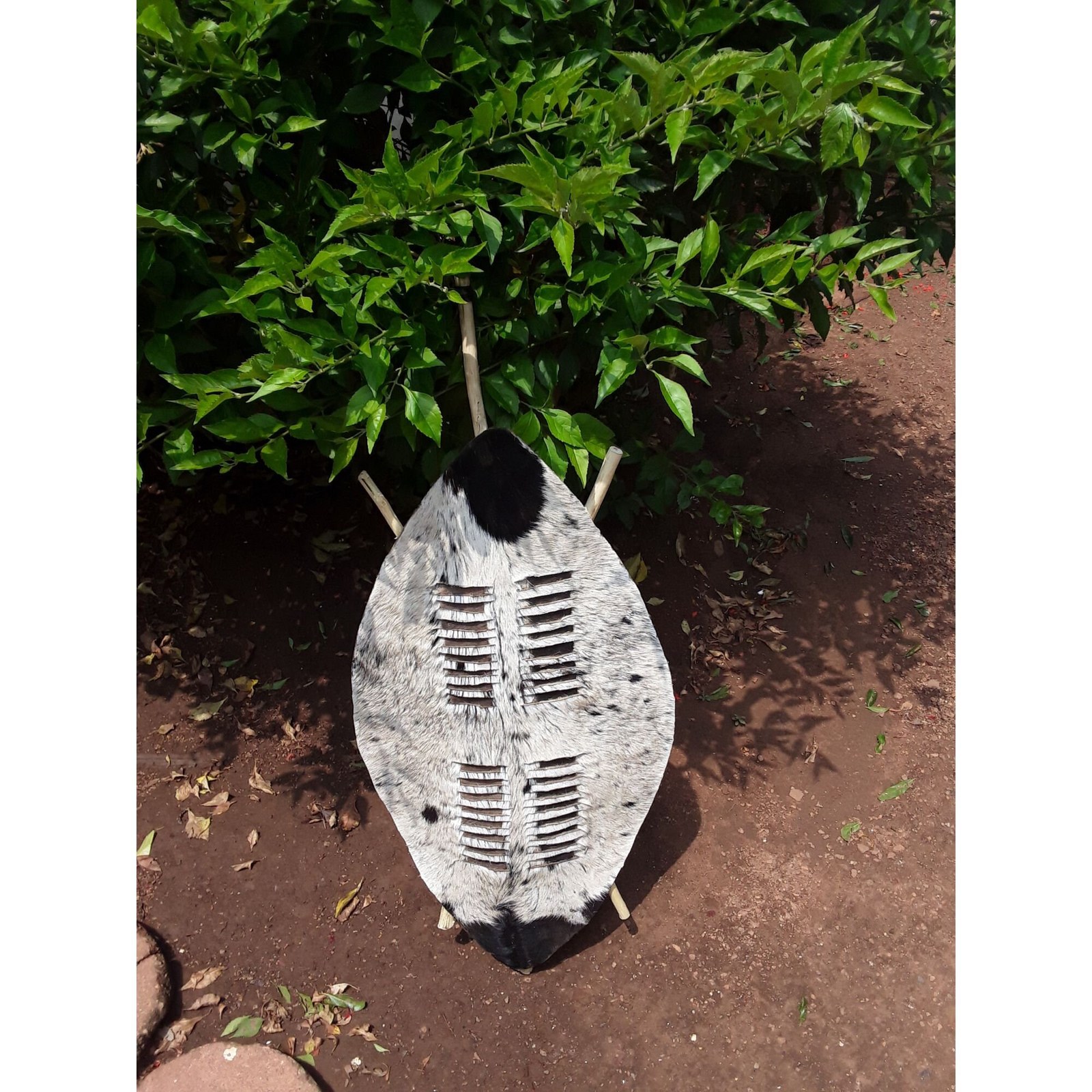 African Zulu Traditional Cultural Shield, African Warrior Hat, african ...