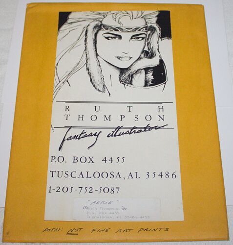 Ruth Thompson Fantasy Illustrator Promo Portfolio with 9 Faerie Art ...