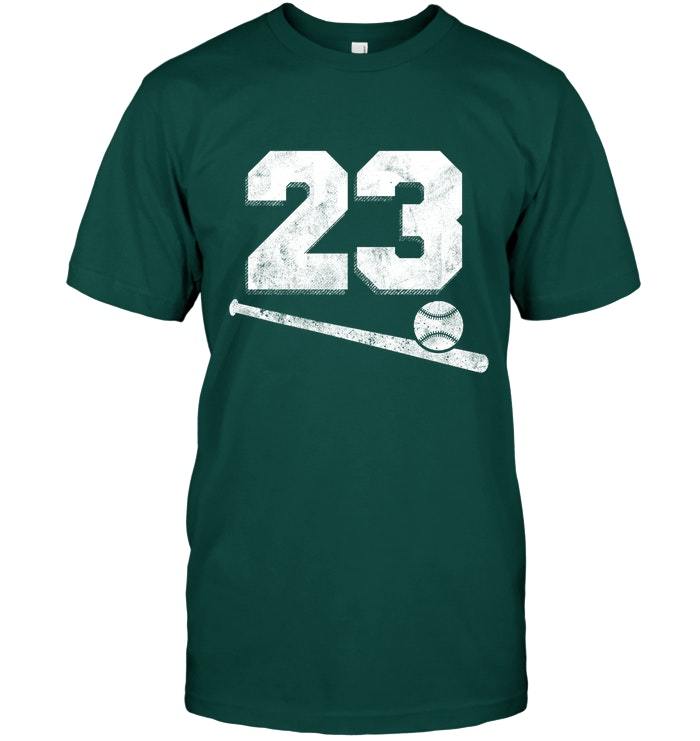 Vintage Baseball Jersey Number 23 T Shirt Player Number - T-Shirts ...