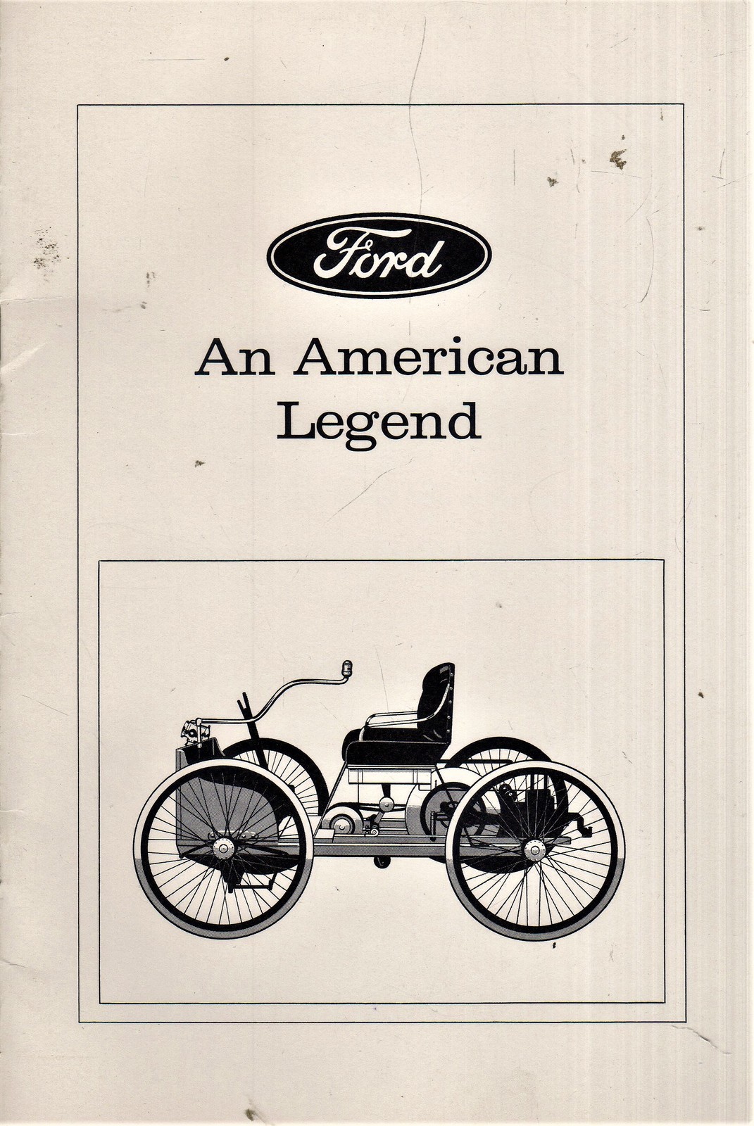 Ford An American Legend - Publishd by Ford Motor Company - Books