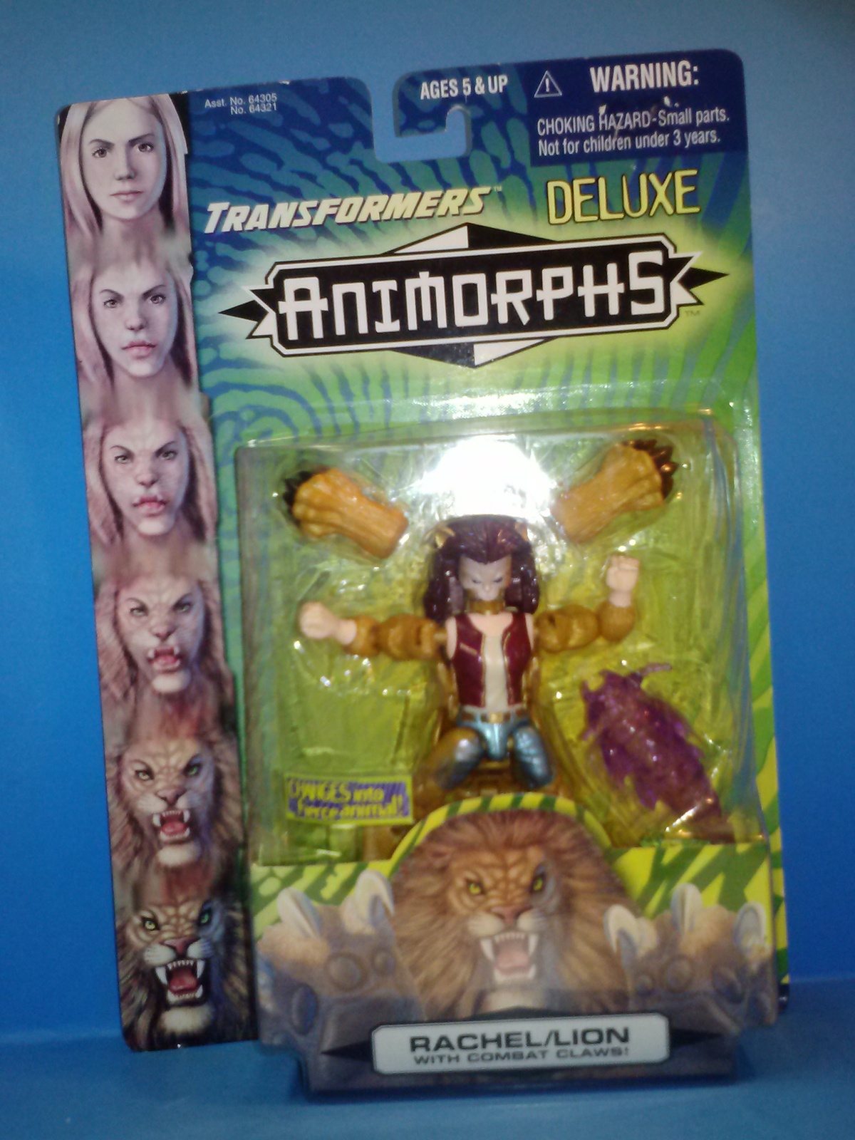 Transformers Animorphs RACHEL LION Deluxe Action Figure - TV, Movie ...