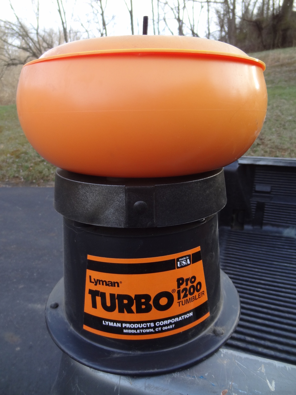 LYMAN TURBO PRO 1200 TUMBLER BRASS POLISHER SIFTER AMMO RELOAD ...