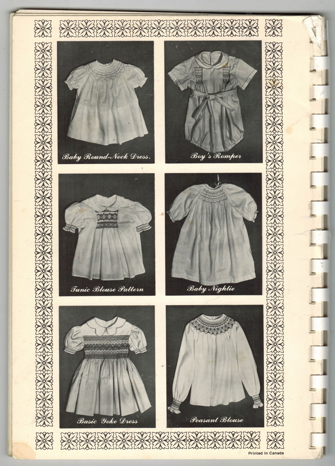 Vintage 1976 English Smocking Grace Knott 11 Designs Pattern Book ...