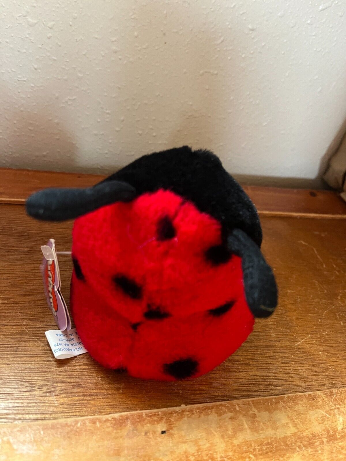 Swibco Puffkins Small Red & Black Plush LADYBUG Insect Stuffed Animal ...