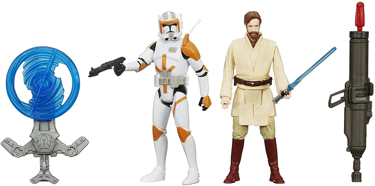 Star Wars Revenge of Sith 2-Pack Desert Mission Obi-Wan Kenobi ...
