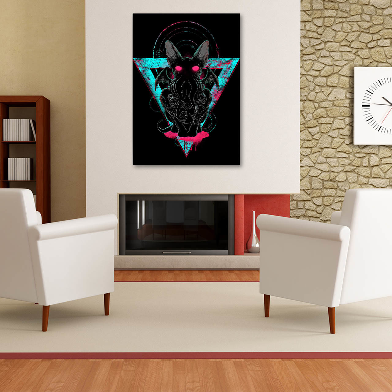 Evil Satan Animal Horror Demon Lair Matte/Glossy Poster A0 A1 A2 A3 A4 ...