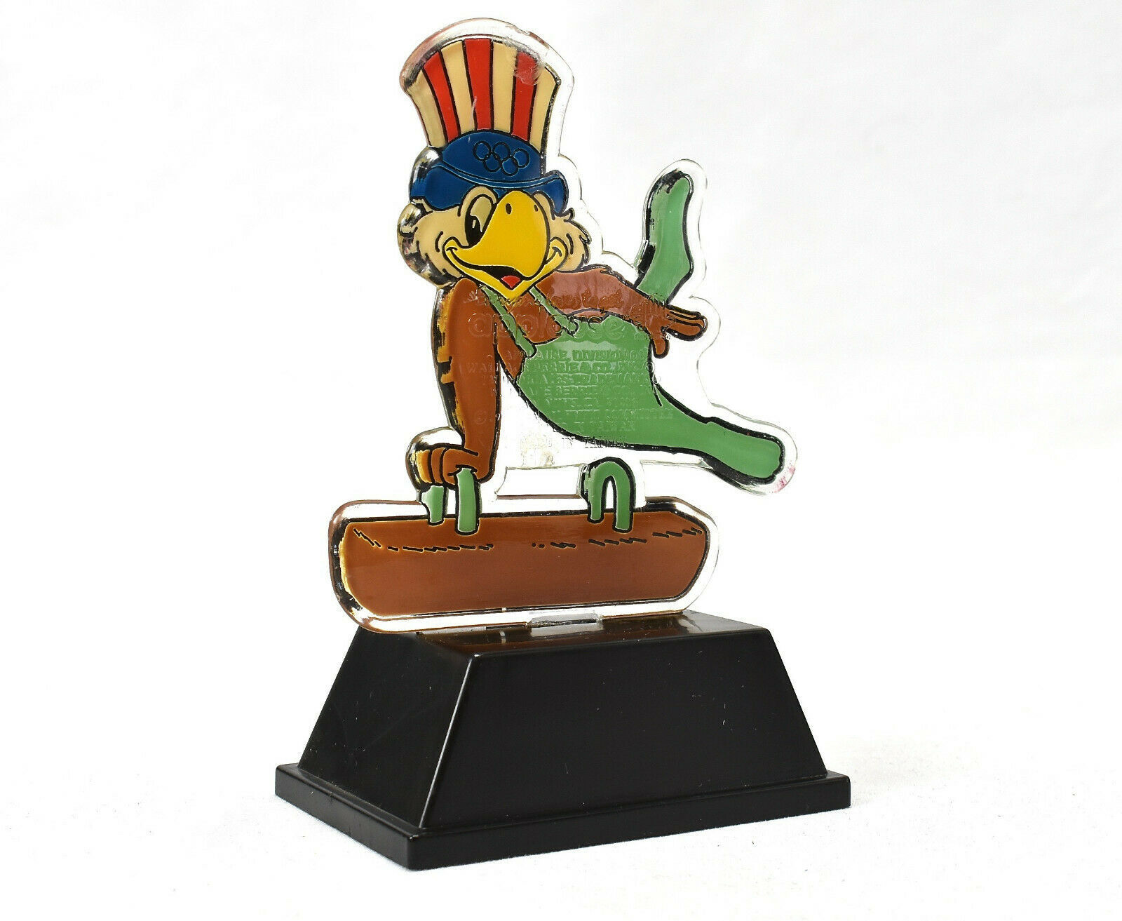 1984 Olympic Gymnastics Champion Sam the Eagle Applause USPS Transport ...