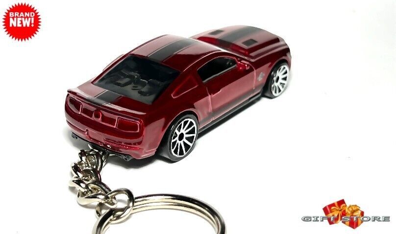 RARE NICE GIFT KEY CHAIN RED FORD SHELBY MUSTANG GT500 SS SUPER SNAKE ...