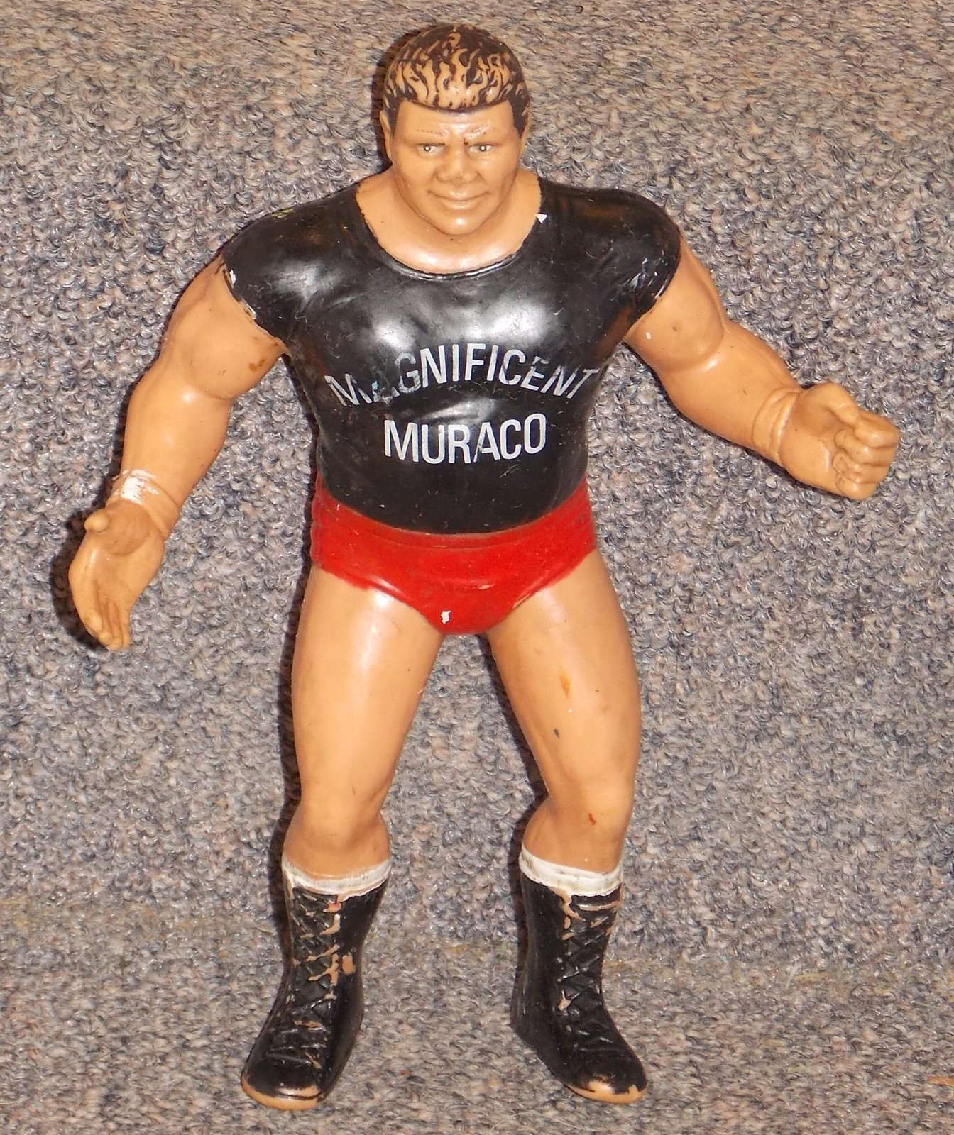 Vintage 1986 LJN WWF WWE Magnificent Don Muraco Wrestling 8 inch Tall ...