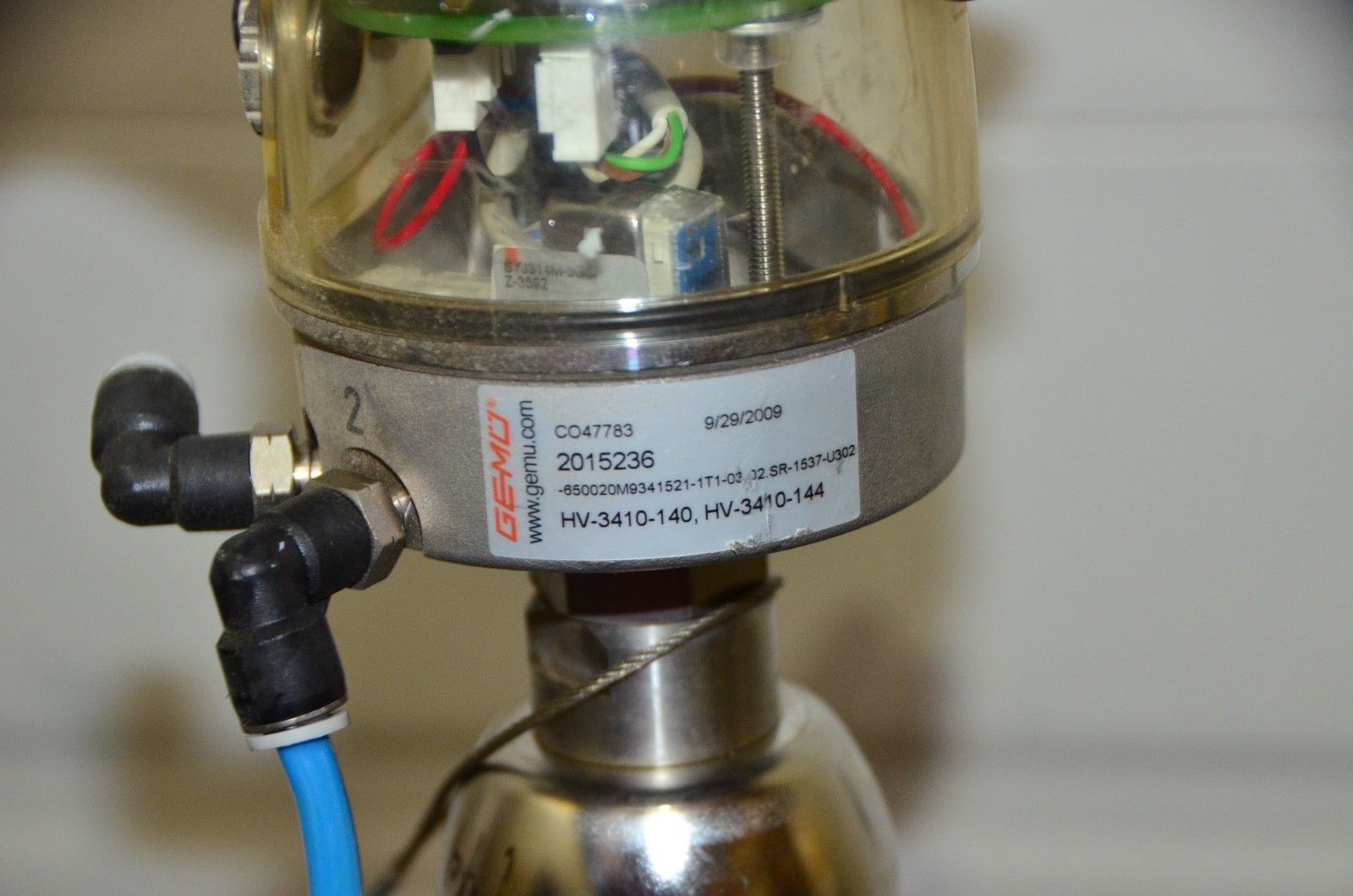 GEMU 650 Multi-Port Diaphragm Valve 3/4" BWxBW 1.5" TC / 4222 Position ...