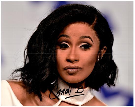 CARDI B Authentic Autographed Signed Photo w/COA - 27028 - Other
