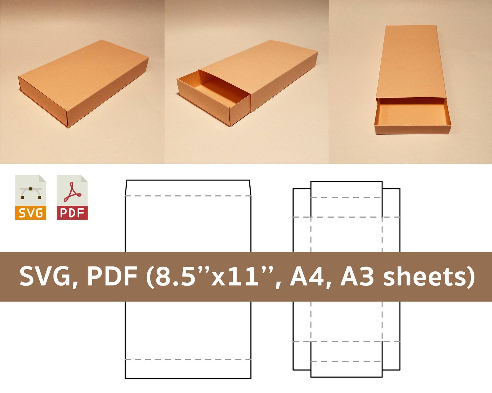 Matchbox template, match box template, matchbox svg, match box svg, 8 ...