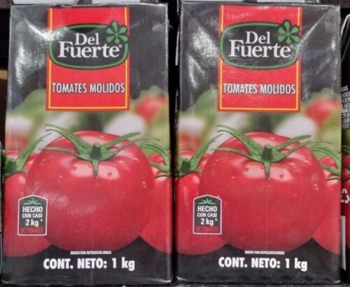 2X DEL FUERTE TOMATE MOLIDO / TOMATO SAUCE - 2 de 1 KILO c/u - ENVIO ...