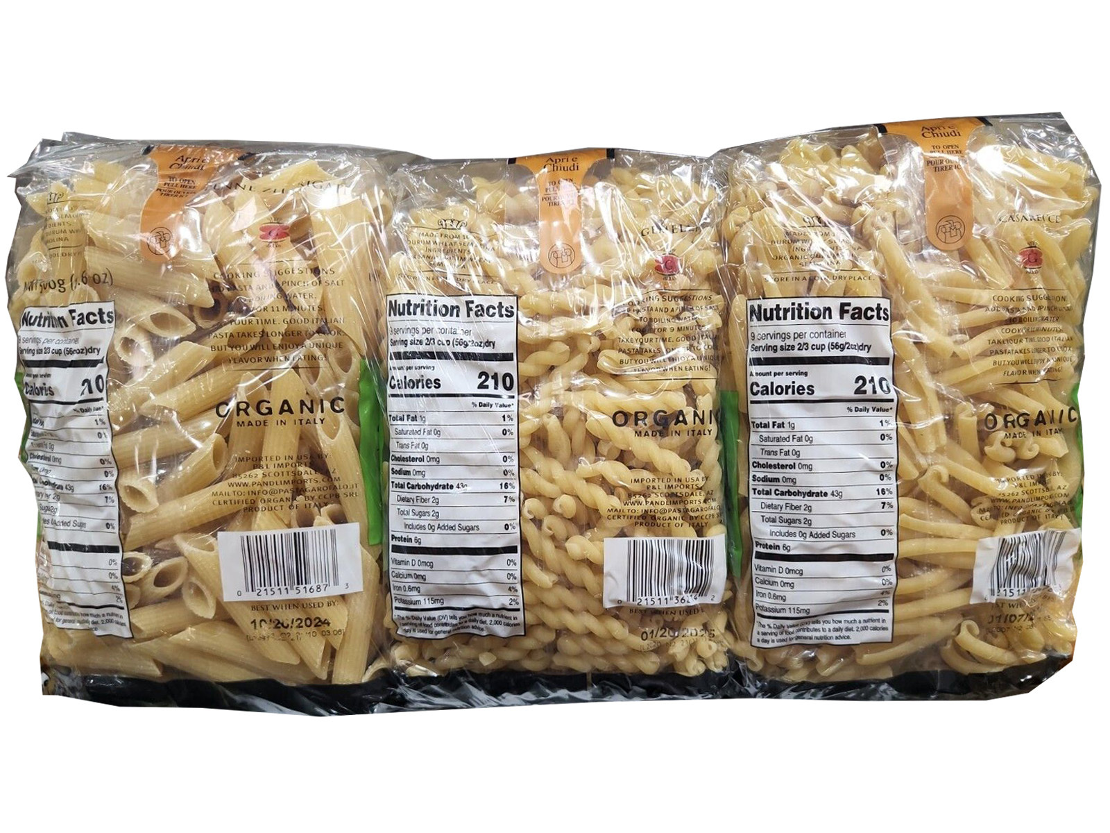 Garofalo Organic Pasta, Variety Pack, 17.6 and similar items