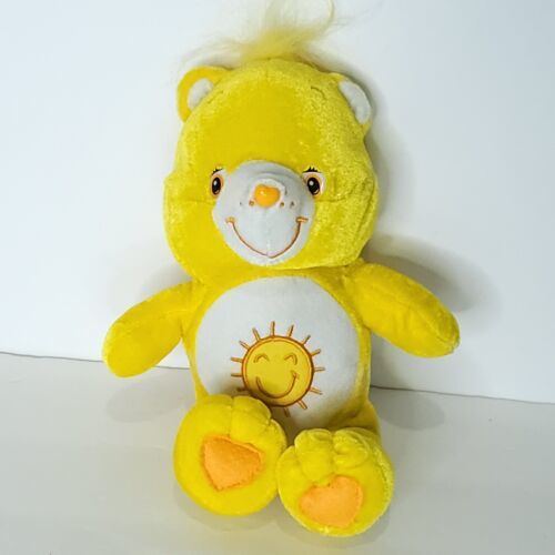 Care Bears Nanco Funshine Bear Plush Stuffed Animal Yellow Sunshine ...