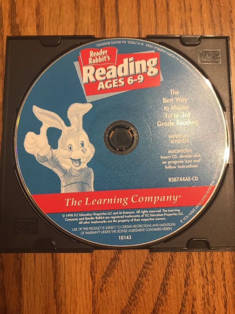 Reader Rabbit's Ages 6-9 PC MAC CD Ships N 24h - Education, Language ...