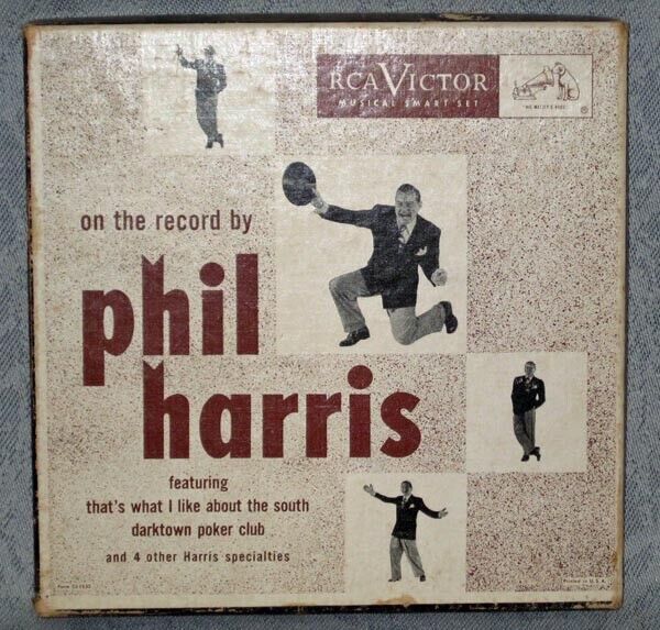 Phil Harris On The Record RCA 2x45 RPM Record Box Set WP199 w 1 Extra ...