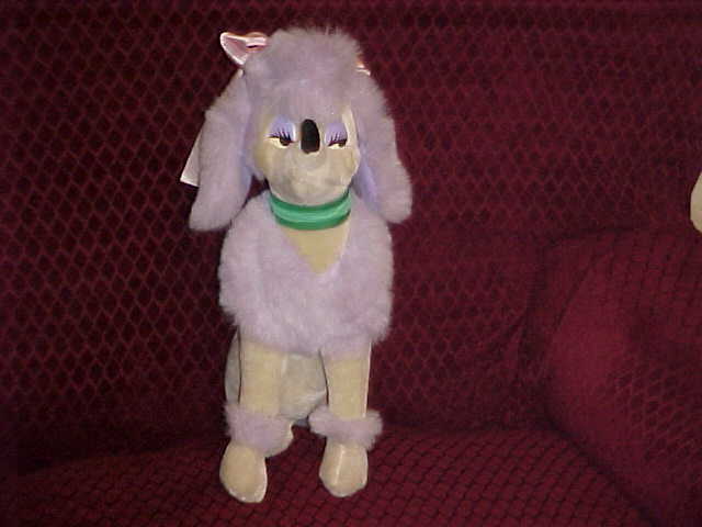 14" Georgette Poodle Plush Toy From Oliver & Company Walt Disney World ...