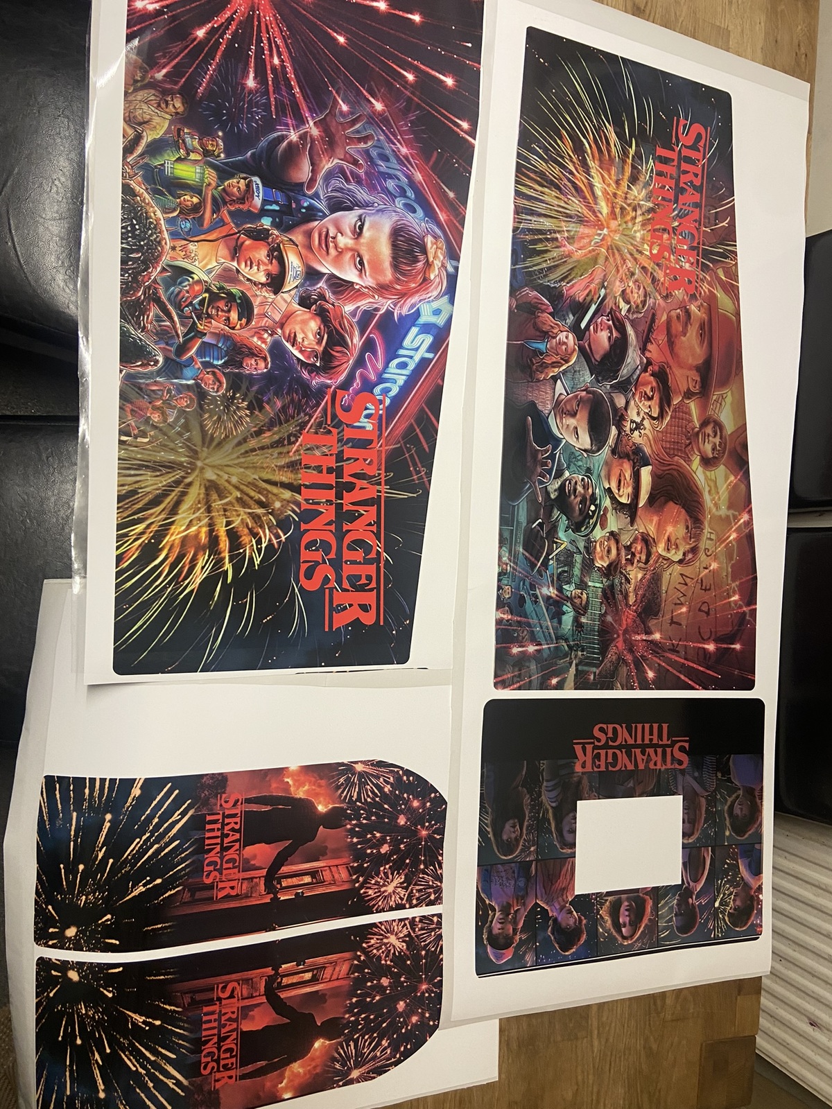 Stranger Things Arcade1up Pinball Design and 50 similar items