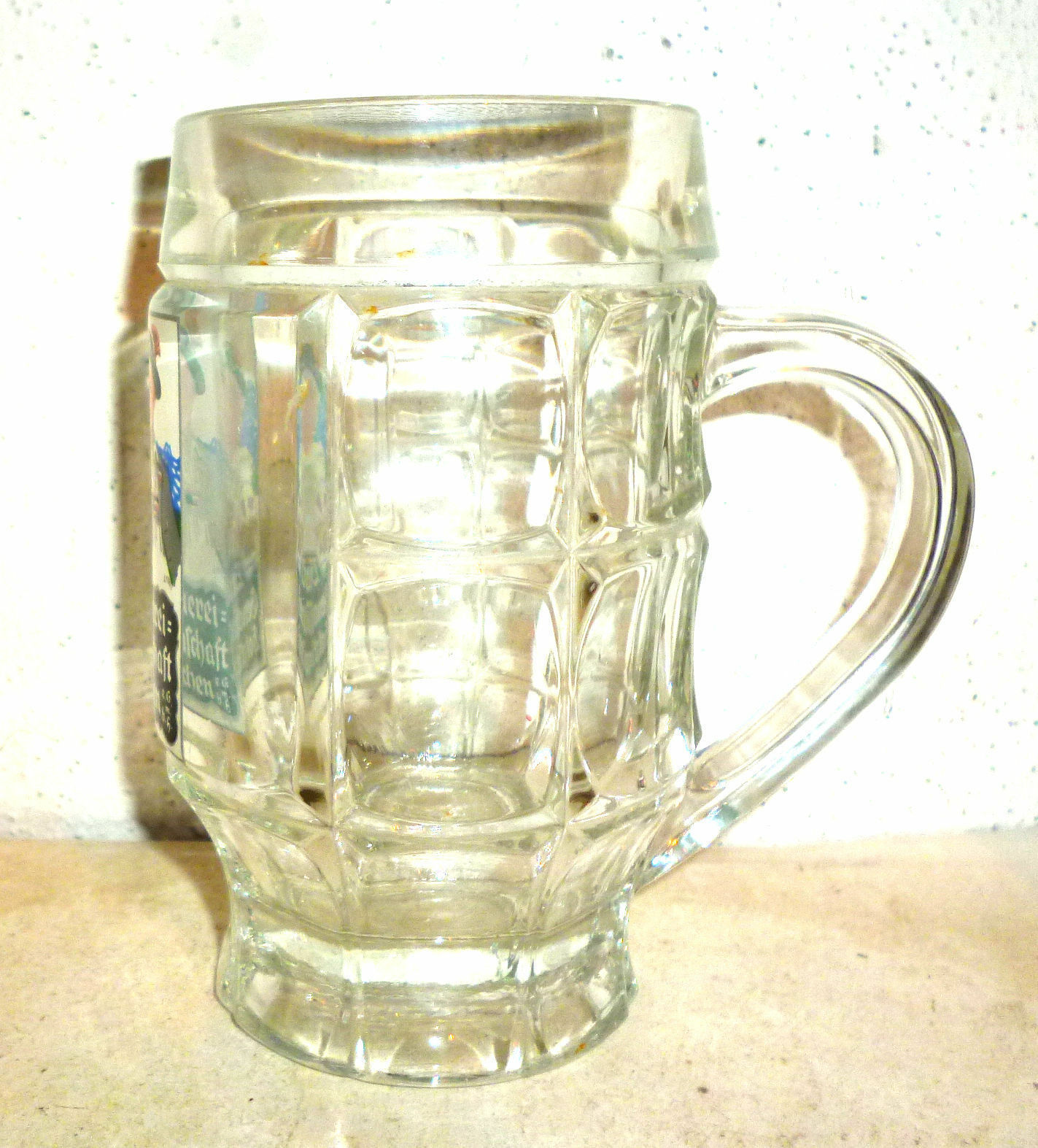 Brauerei Genossenschaft +1995 Holzkirchen 0.25L German Beer Glasses ...