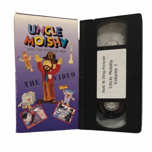 Uncle Moishy And The Mitzvah Men The Video Vol 1 VHS Kids Jewish ...