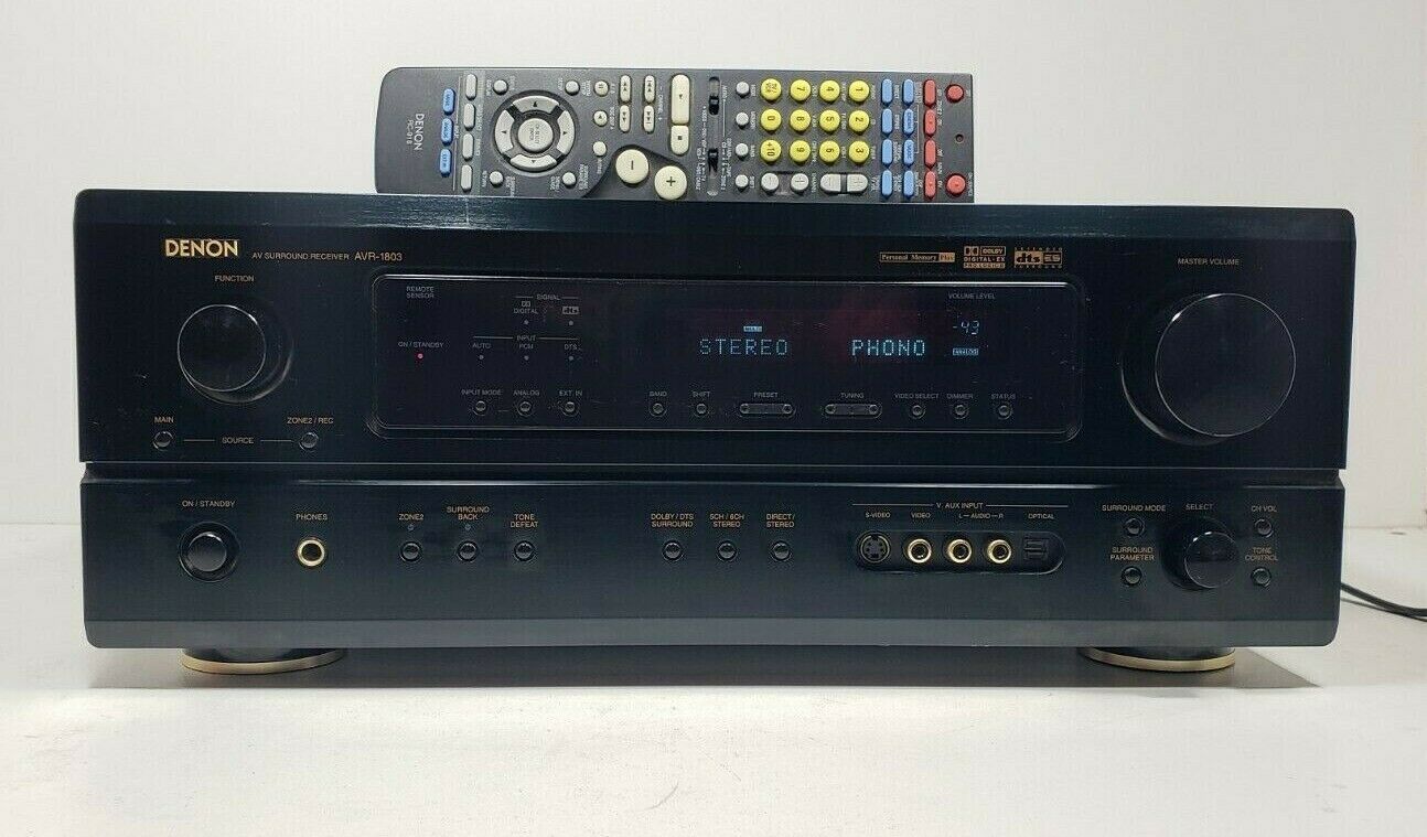 Used Denon AVR-1803 Surround sound receivers for Sale | HifiShark.com