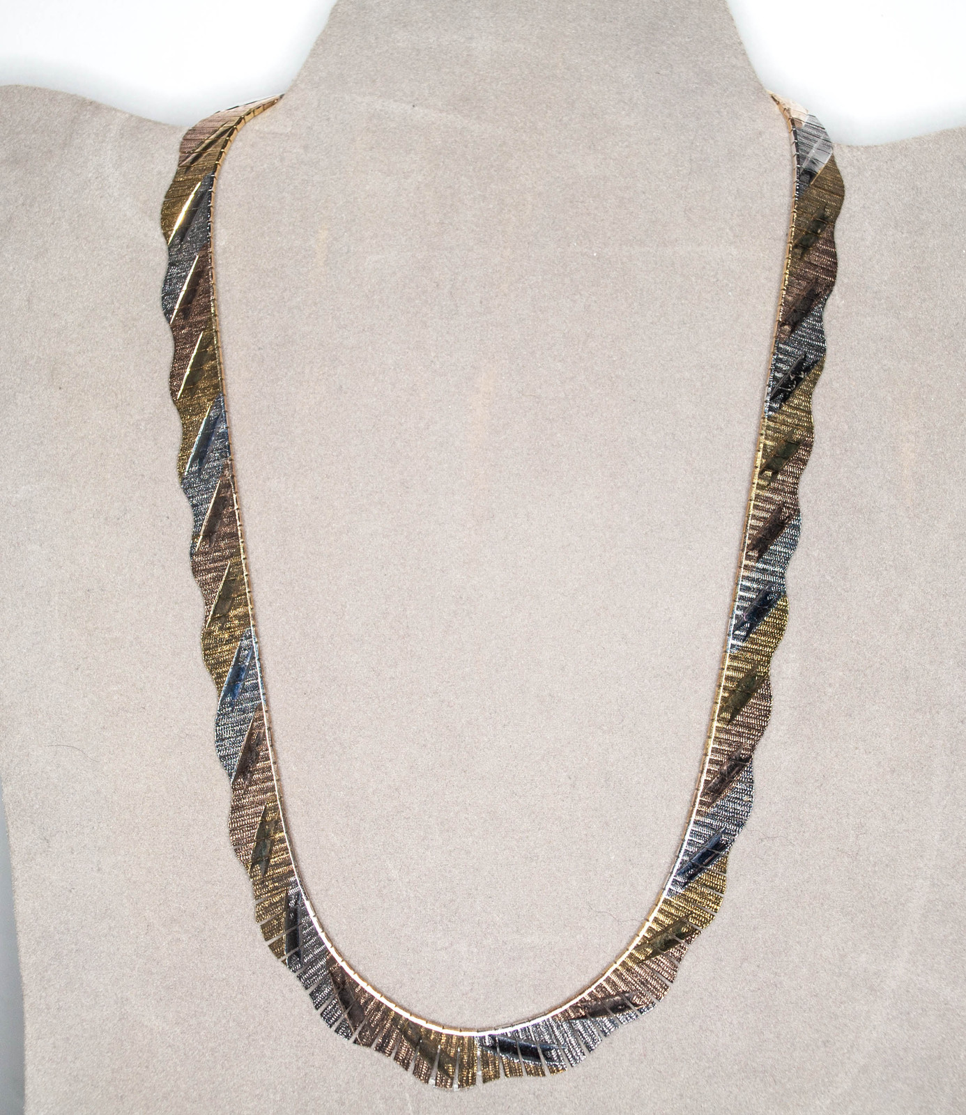 SS tri-color Cleopatra Necklace - Necklaces & Pendants