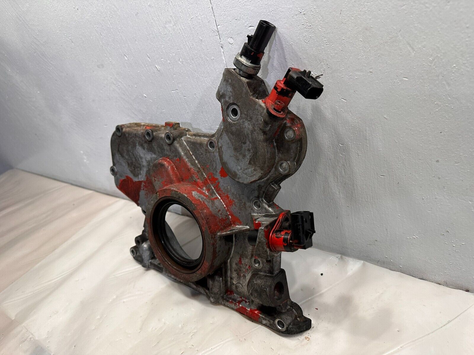 Cummins ISB/QSB 4.5L Diesel Engine Lower Front Cover 5289178 OEM ...