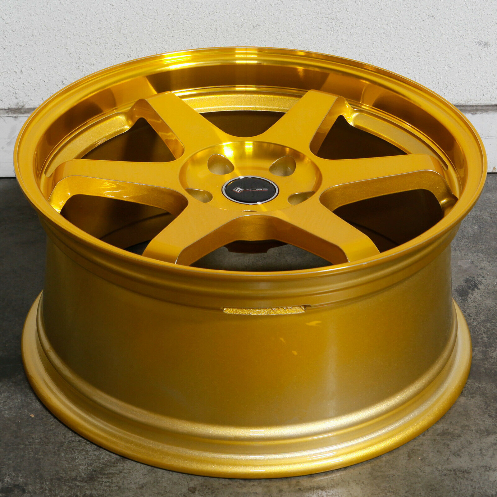 18x9.5 Vors TR37 5x108 22 Candy Gold Wheels Rims Set(4) 73.1 - Wheels