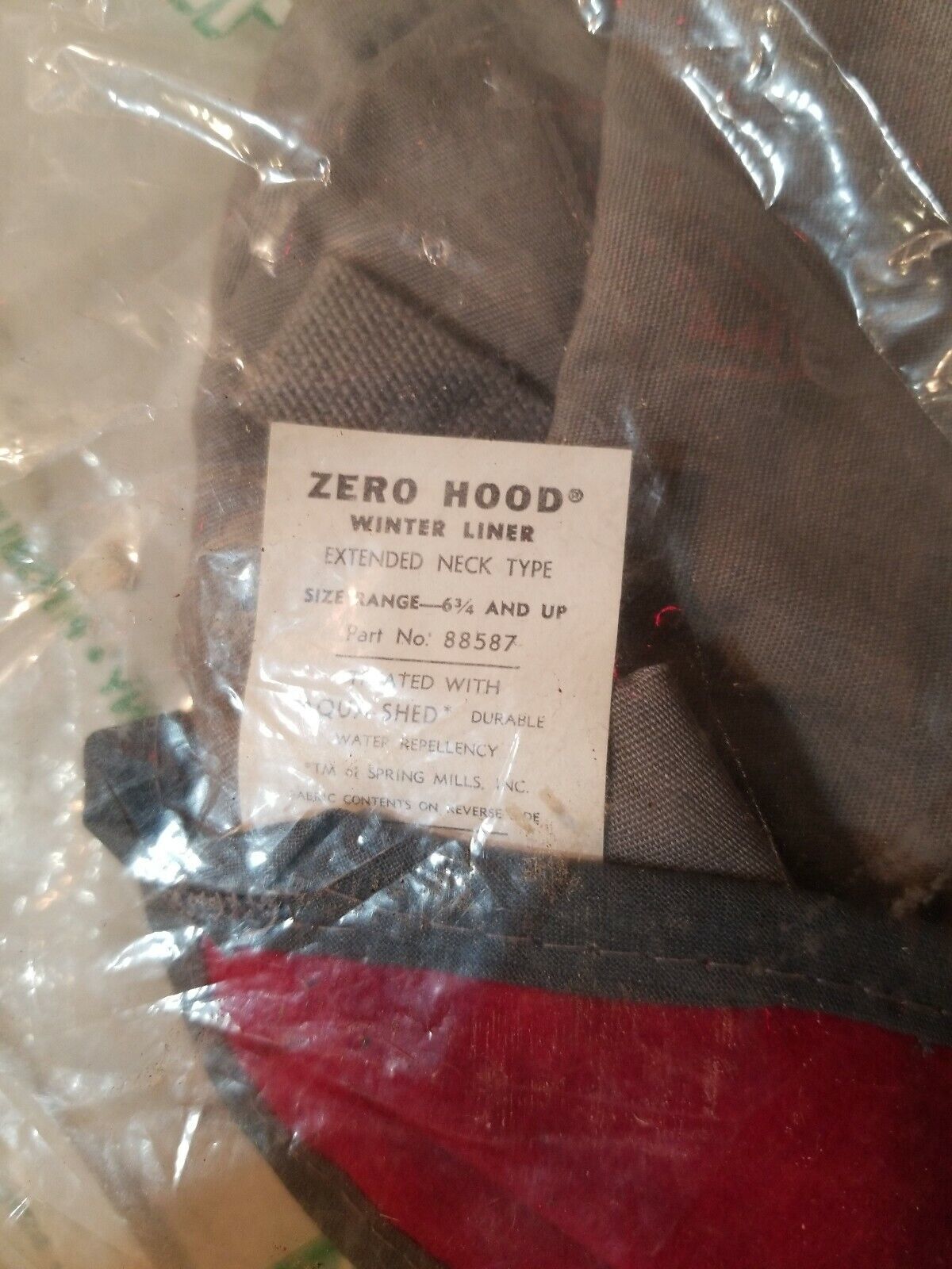 Vintage NOS - MSA - "Zero Hood" Liner Hard Hat Helmet Coal Miner Mining ...