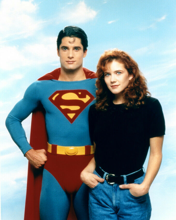 SUPERBOY TV SERIES 1980'S JOHN NEWTON STACY HAIDUK 8X10 PHOTO - Color