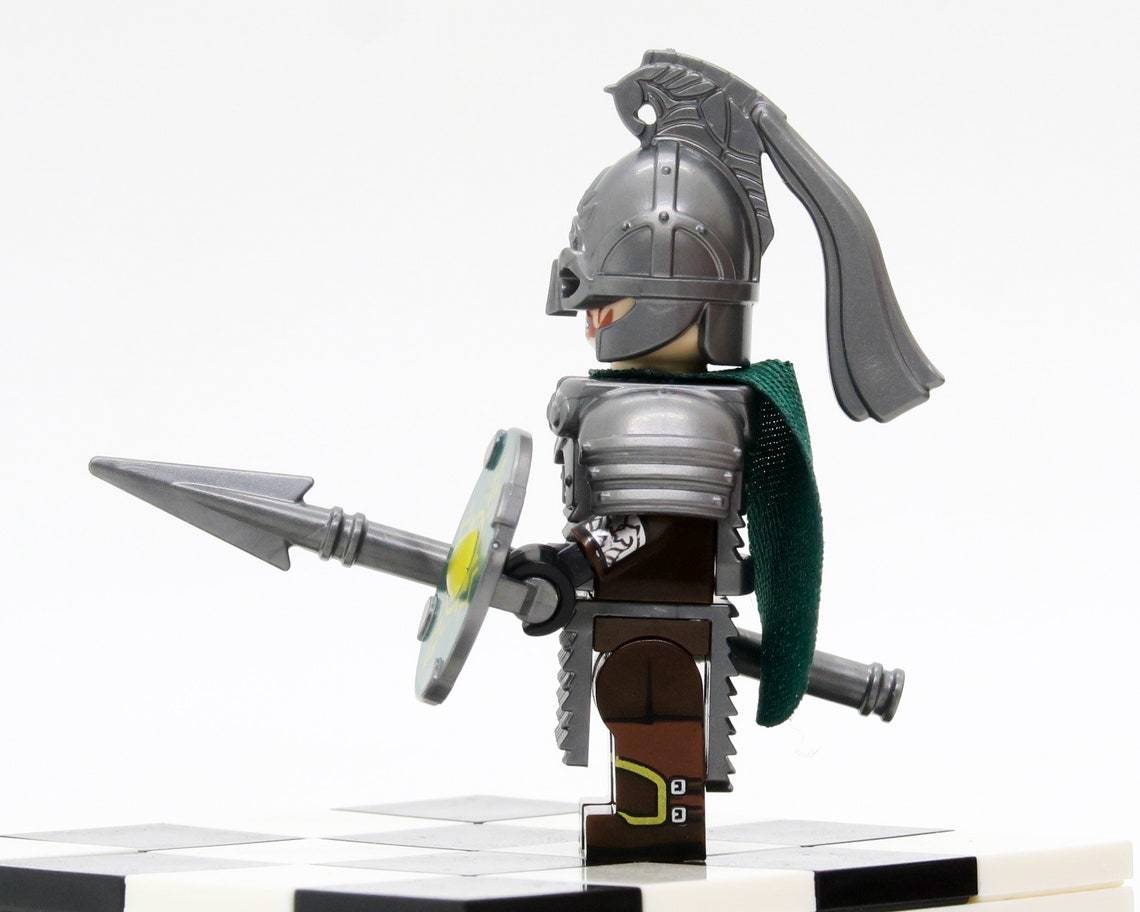 Lord of the Rings Rohan Royal Guard Knight Minifigures Weapons and ...