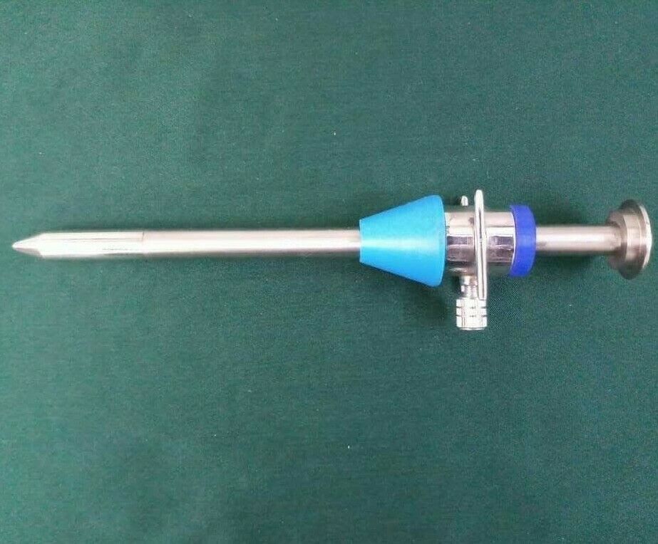 Laparoscopic Conical Hasson Trocar Cannula With Stopcock 10 mm x 110mm ...