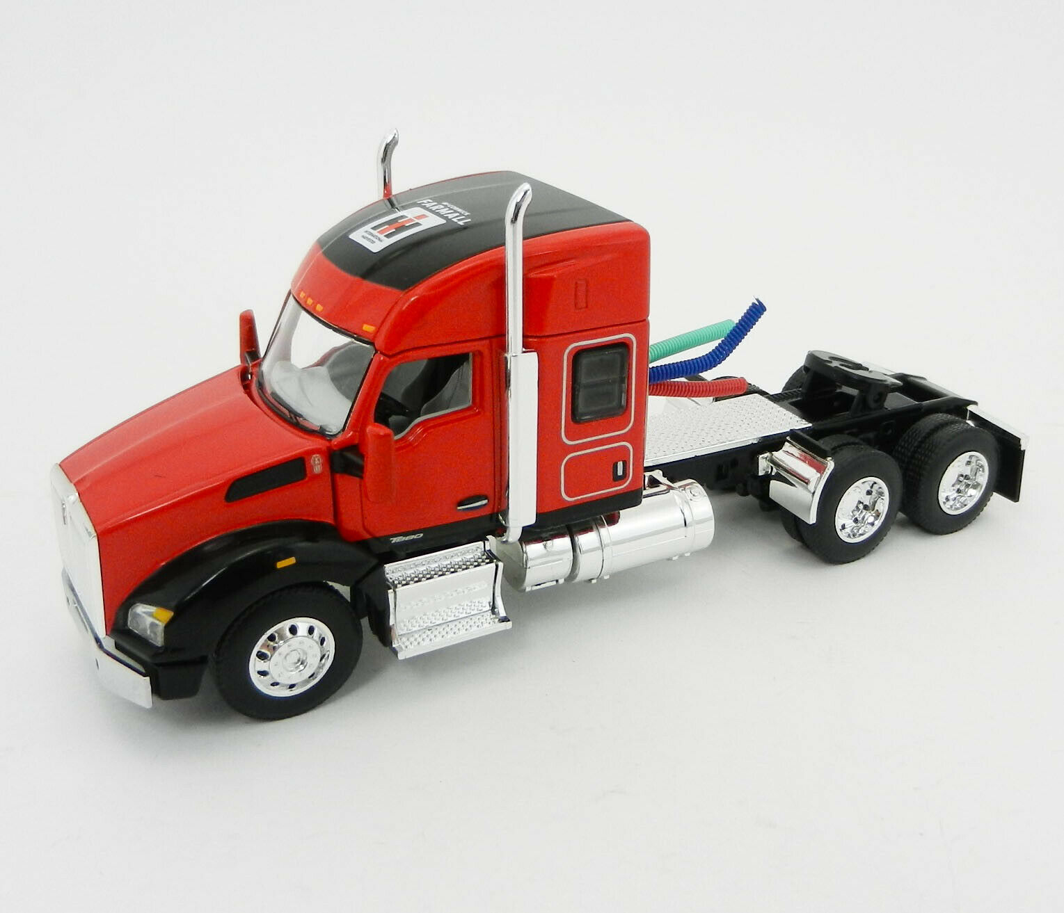 DCP 1:64 *RED & BLACK* Kenworth T880 Semi Truck *IH FARMALL ... DCP 1:64 *RED & BLACK* Kenworth T880 Semi Truck *IH FARMALL ...