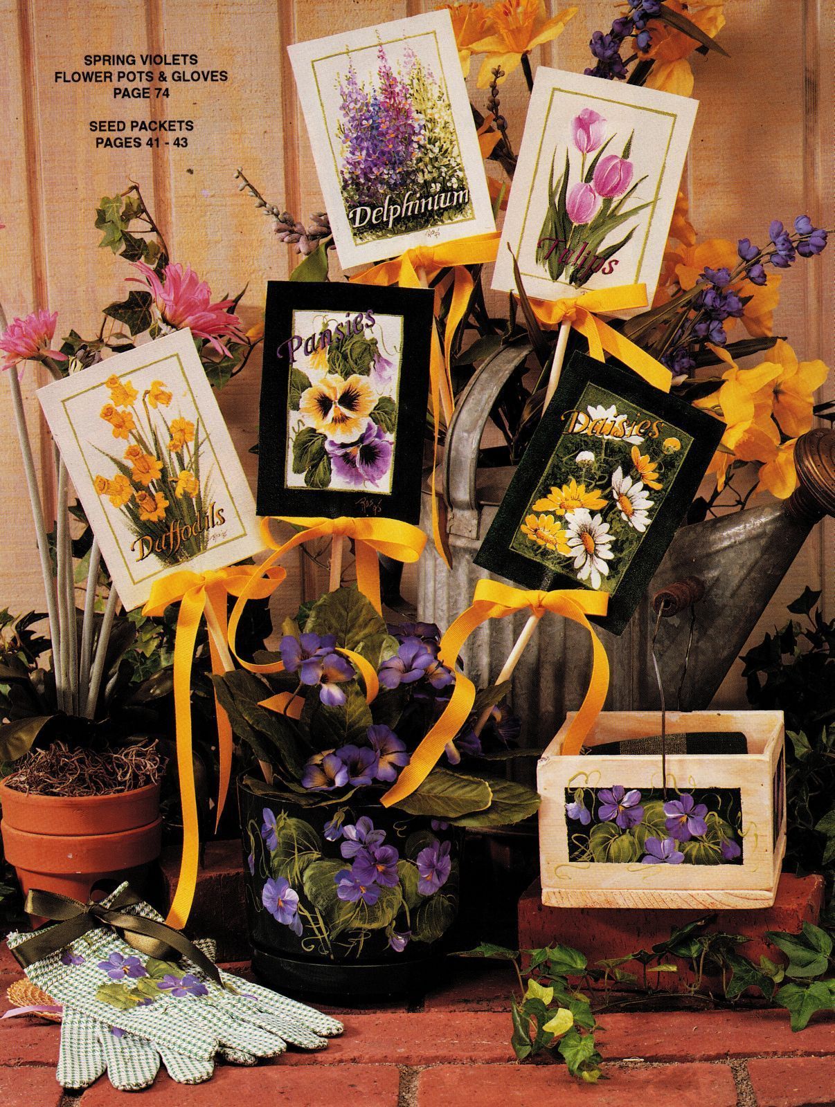 Tole Decorative Painting Gran's Garden Party Ros Stallcup Floral Book ...