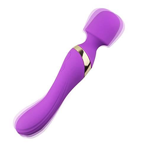 Personal Wand Massager Cordless Handheld Electric Double Head 10