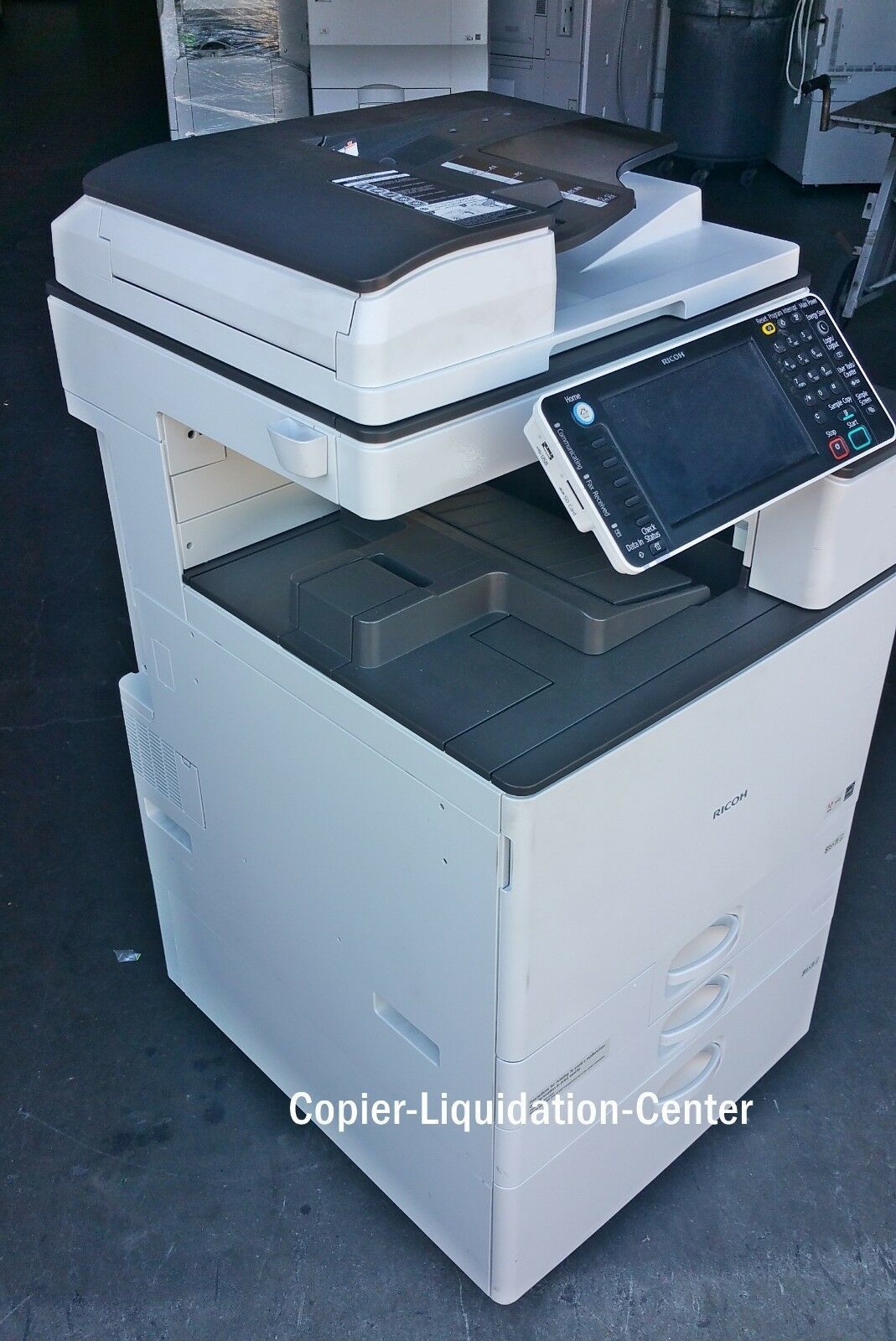 Ricoh MPC3503 MP C3503 Color Network Copier Print Fax Scan to Email. 35 ...