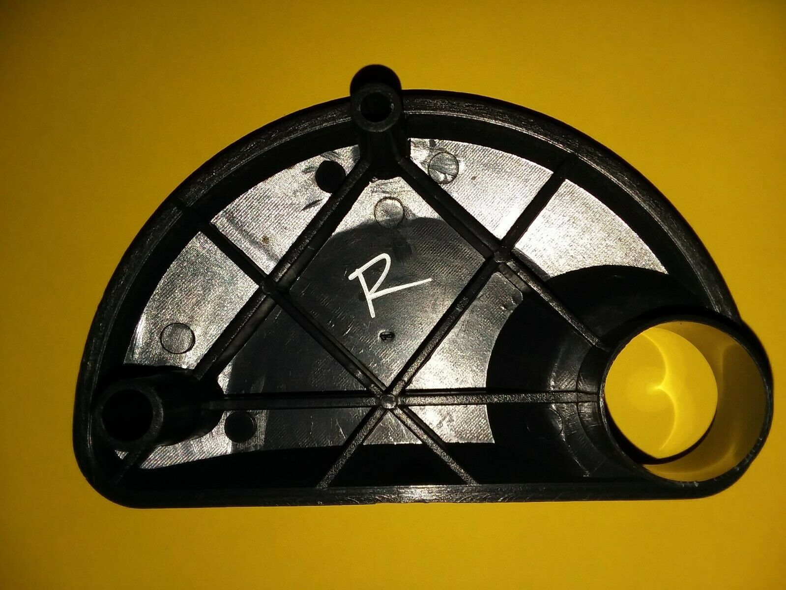 ONE NEW RIGHT Leg Extension Pivot Joint Knee Pad END CAP Bowflex ...