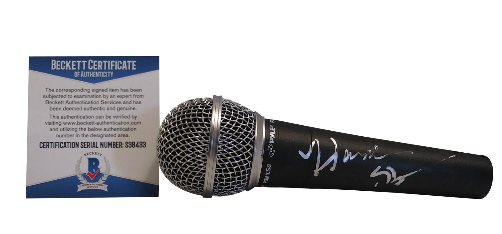 Hannah Storm ESPN Sportscenter NBC NBA Signed Microphone Mic Beckett ...