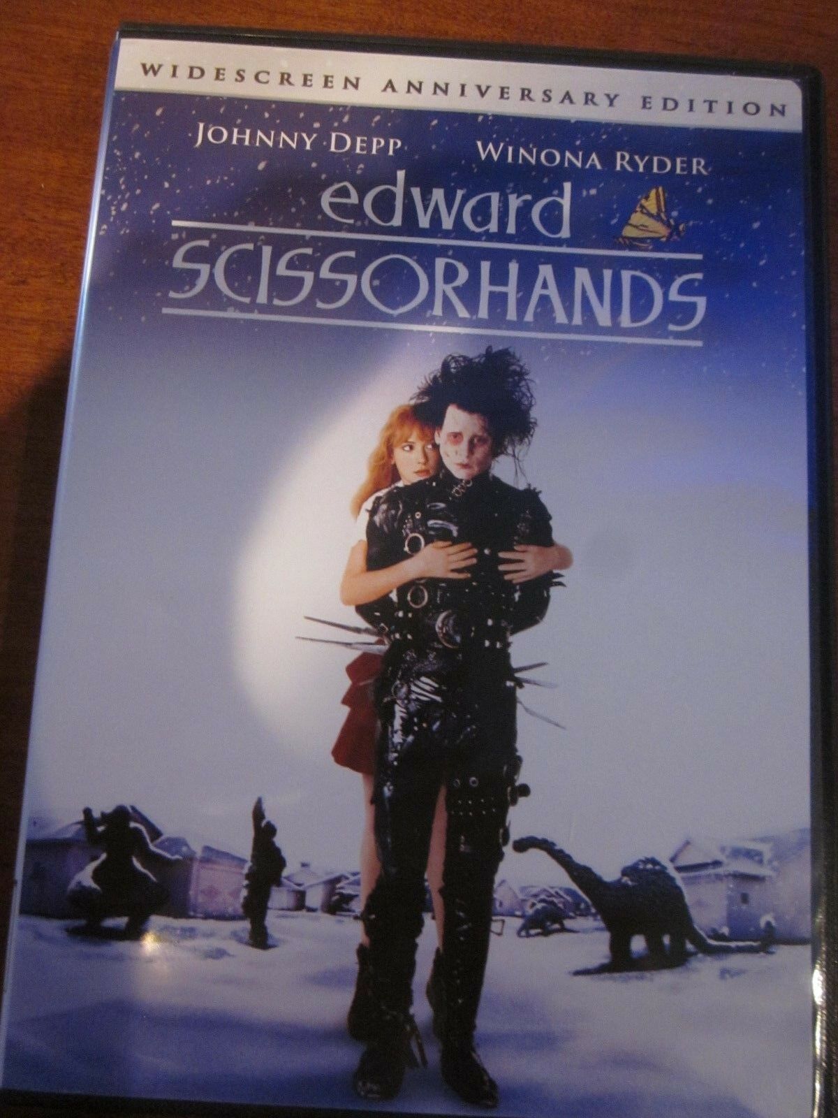Edward Scissorhands Sci-fi Movie DVD Johnny Depp Winona Ryder Tim ...