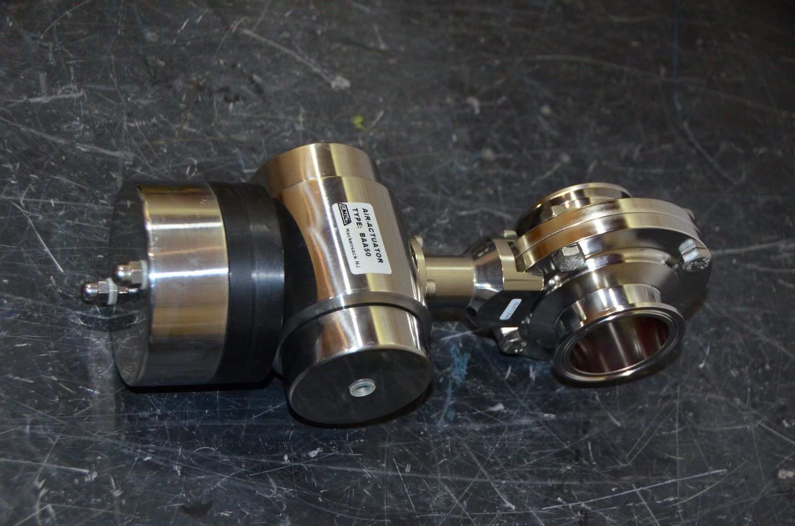 Lumaco BAA50 Sanitary SS Air Actuator & 50mm / 2" TC "Betterfly ...