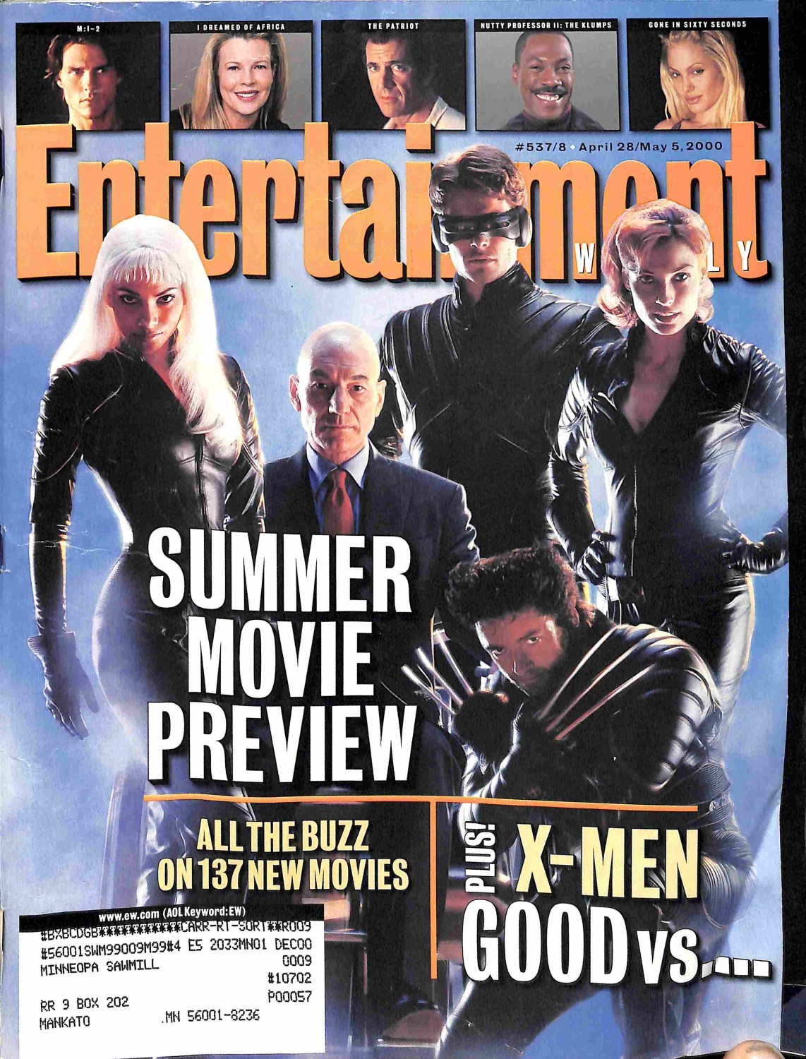 Entertainment Weekly, April 28 2000 - Magazine Back Issues