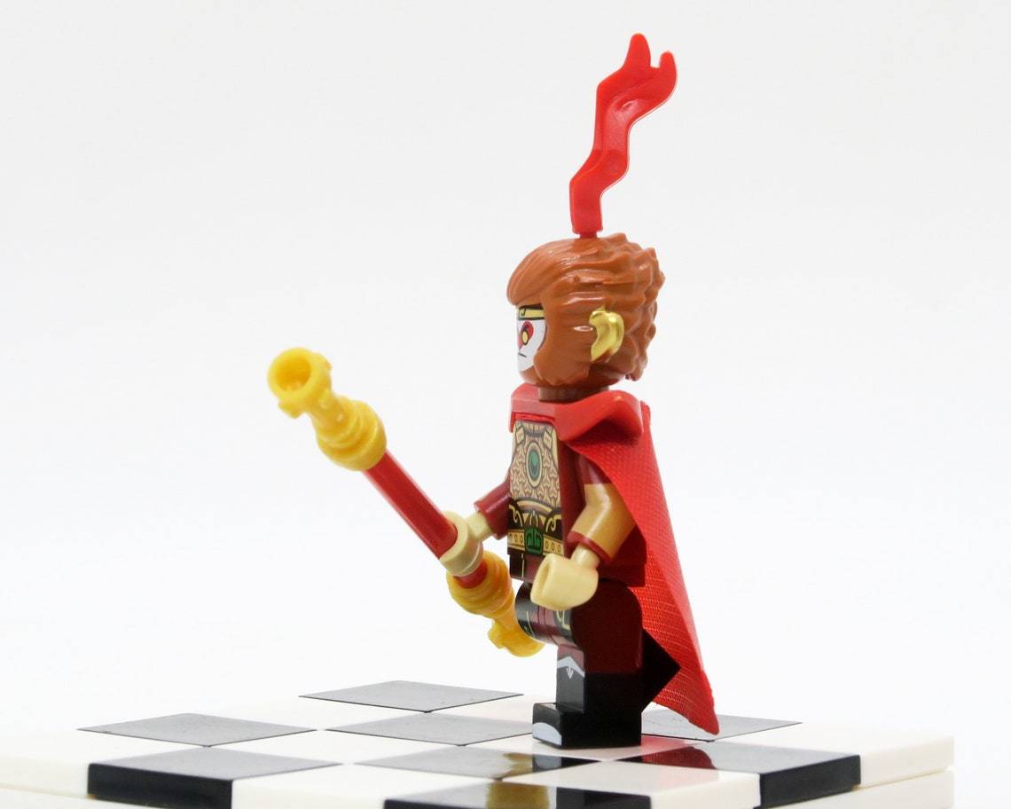 Journey to the West Monkey King Sun Wukong Minifigures Weapons and ...