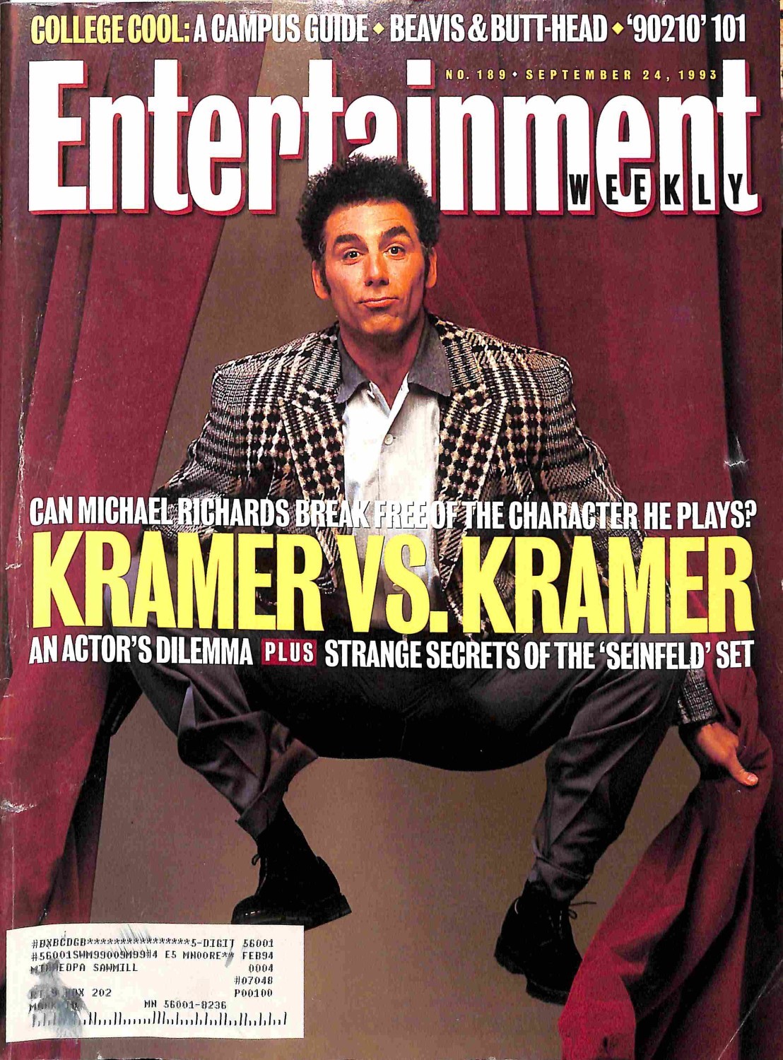 Entertainment Weekly, September 24 1993 - Magazine Back Issues