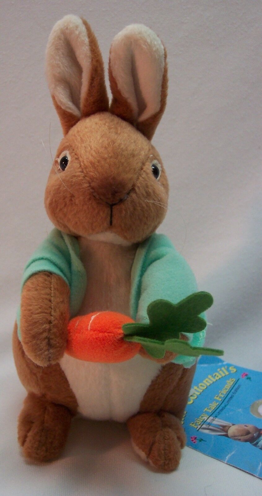 Fairy Tale Friends PETER COTTONTAIL BUNNY RABBIT Bean Bag STUFFED ...