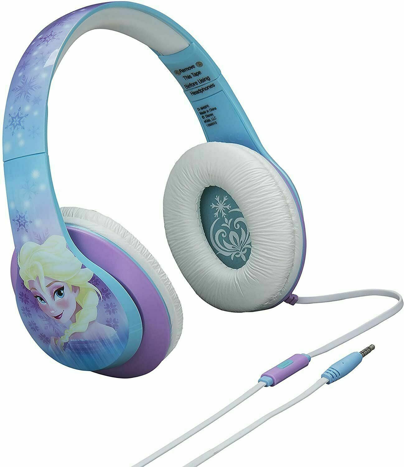 NEW iHome Disney Frozen Queen Elsa & Anna Over the Ear Headphones w ...